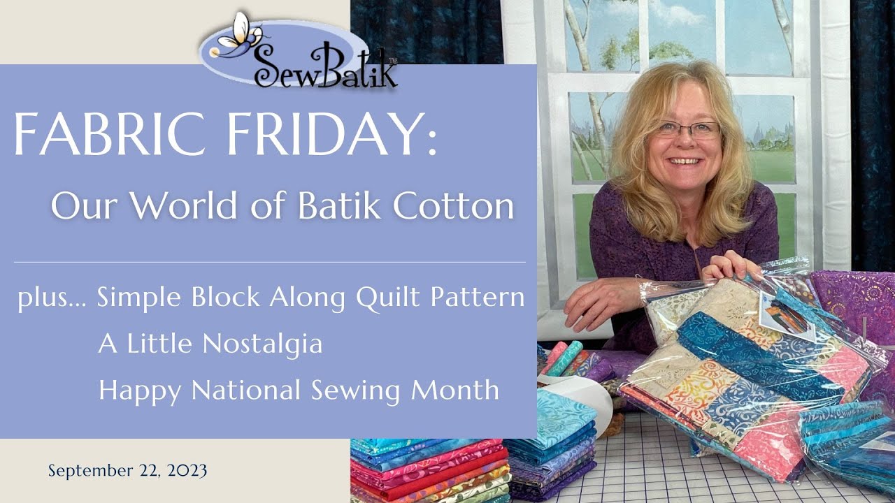 Fabric Friday | Let's Talk Batik Cuts, Strips, and Packs | A Bit of ...