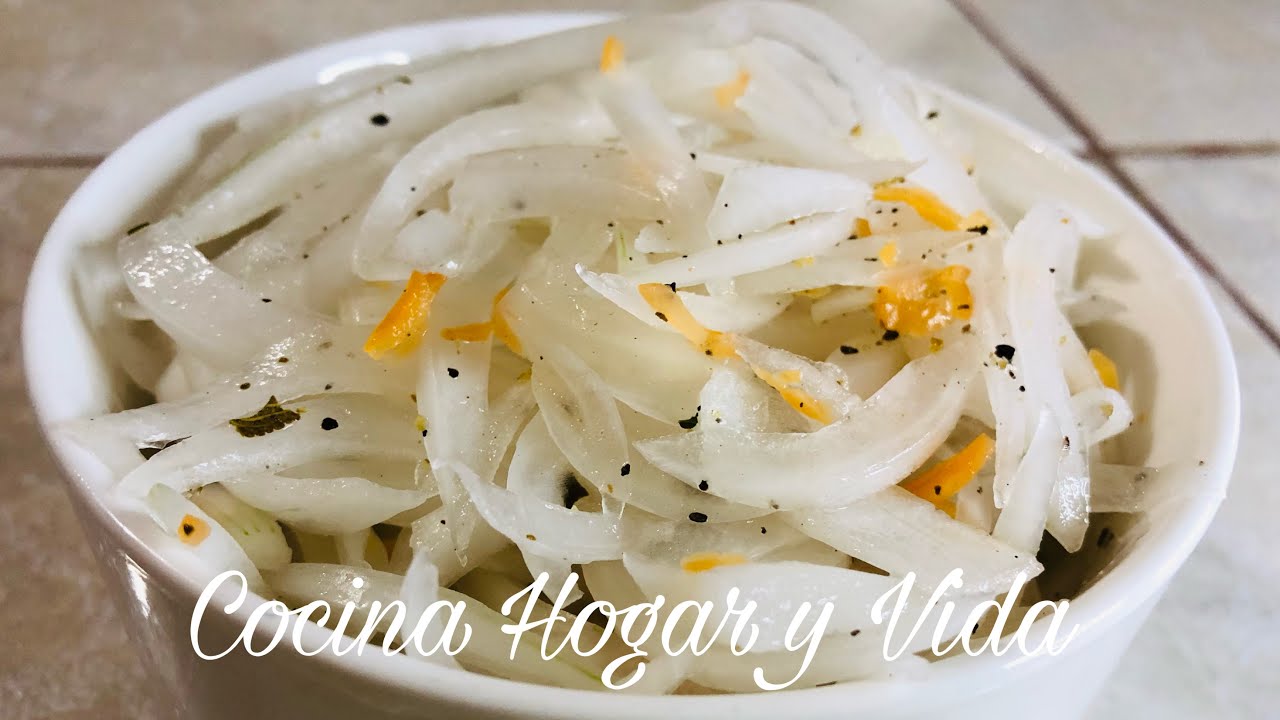 Salsa de Cebolla con Habanero para Carnitas Chicharrones Tacos Dorados ...