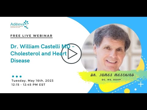 Dr. William Castelli MD – Cholesterol and Heart Disease - YouTube