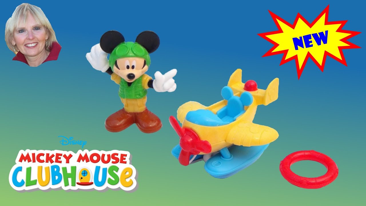 Mickey Mouse Rescues Space Alien Using Plane - YouTube