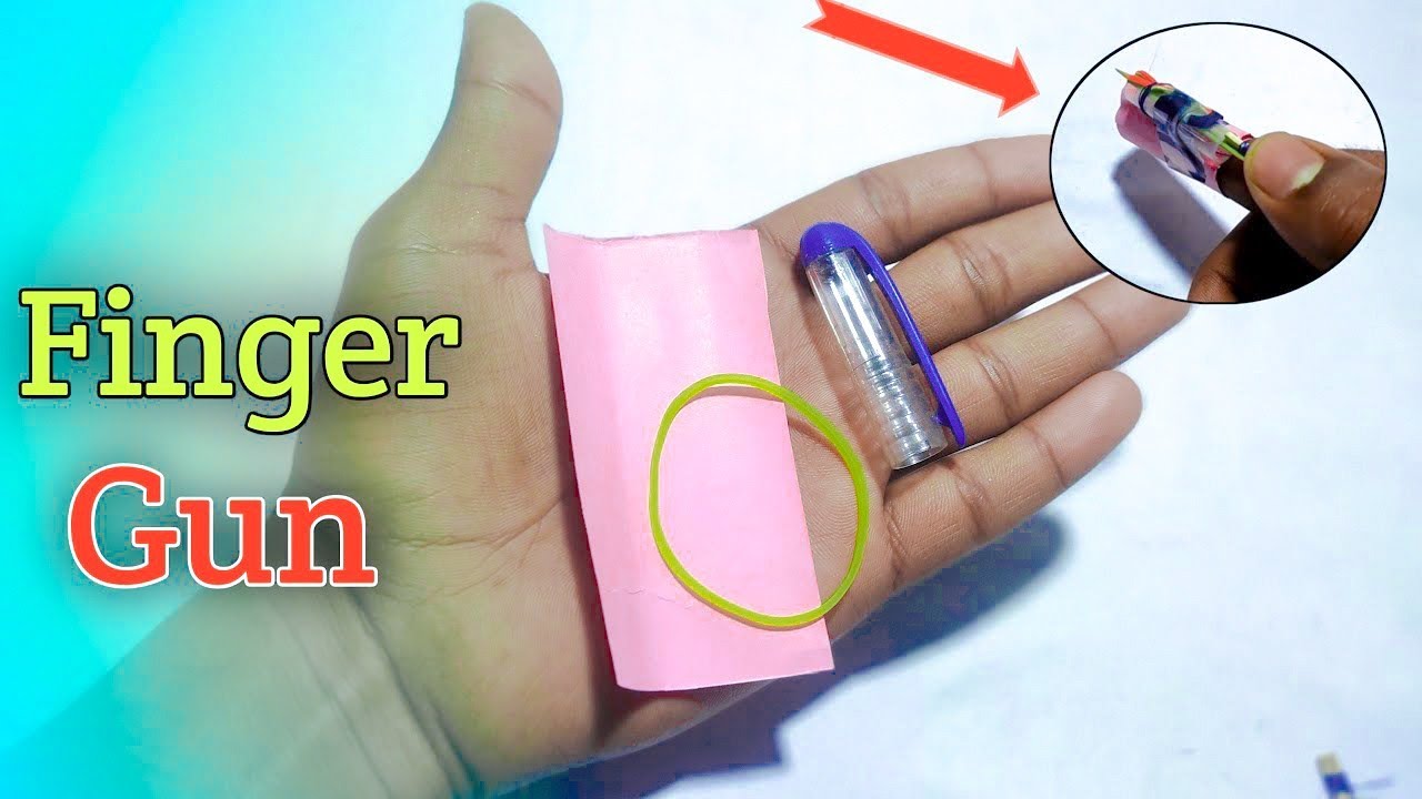 How to make very easy finger Gun🔥 || - YouTube