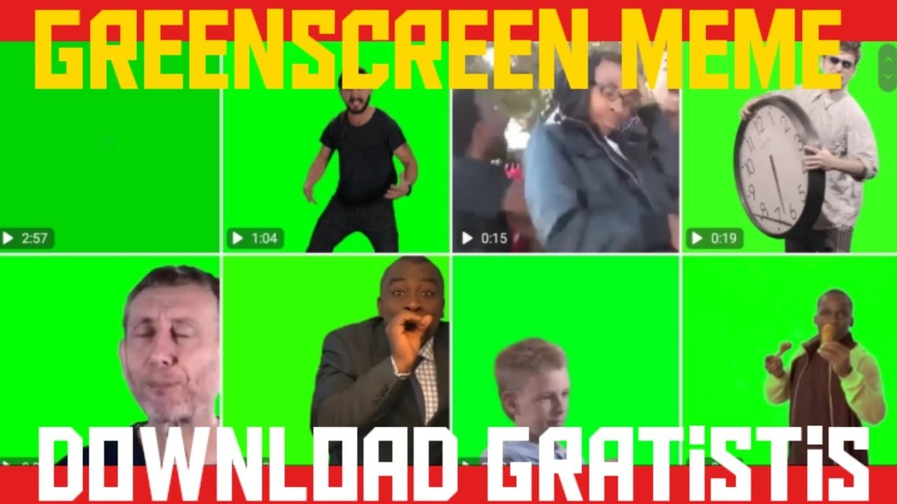 2020 Greenscreen Meme yang cocok untuk ditambahkan di video kalian yang ...