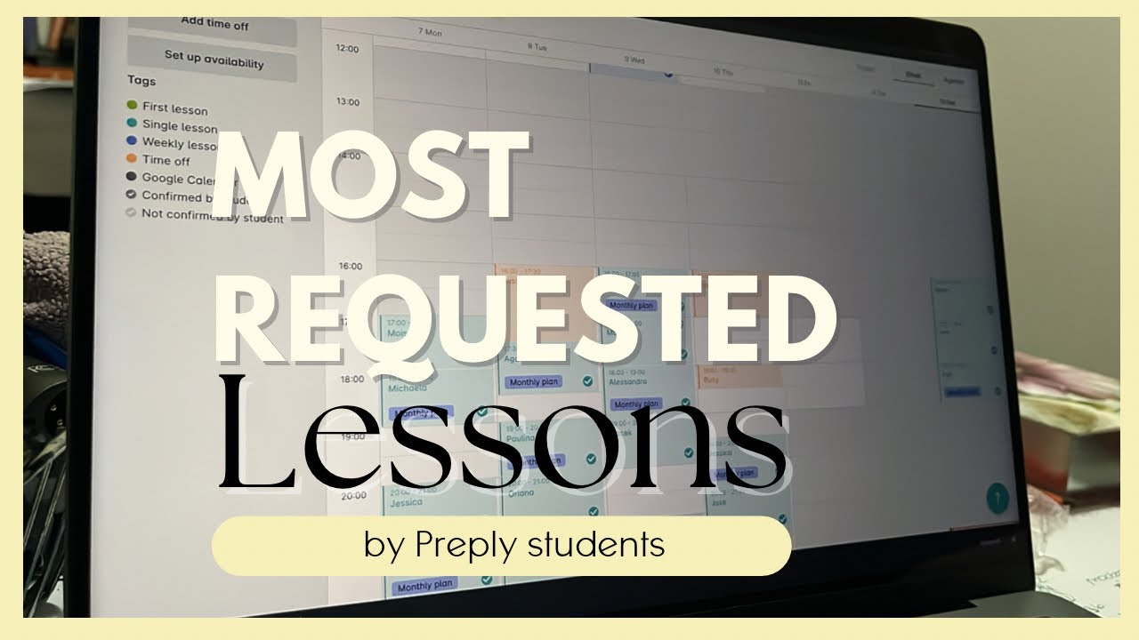 6 MOST REQUESTED lessons by Online English Students ( Students Want ...