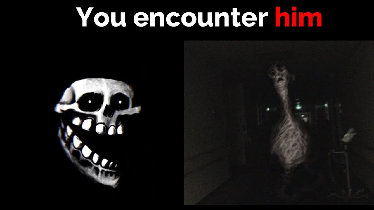 Troll face Becoming uncanny | You Encounter him (Trevor Henderson ...