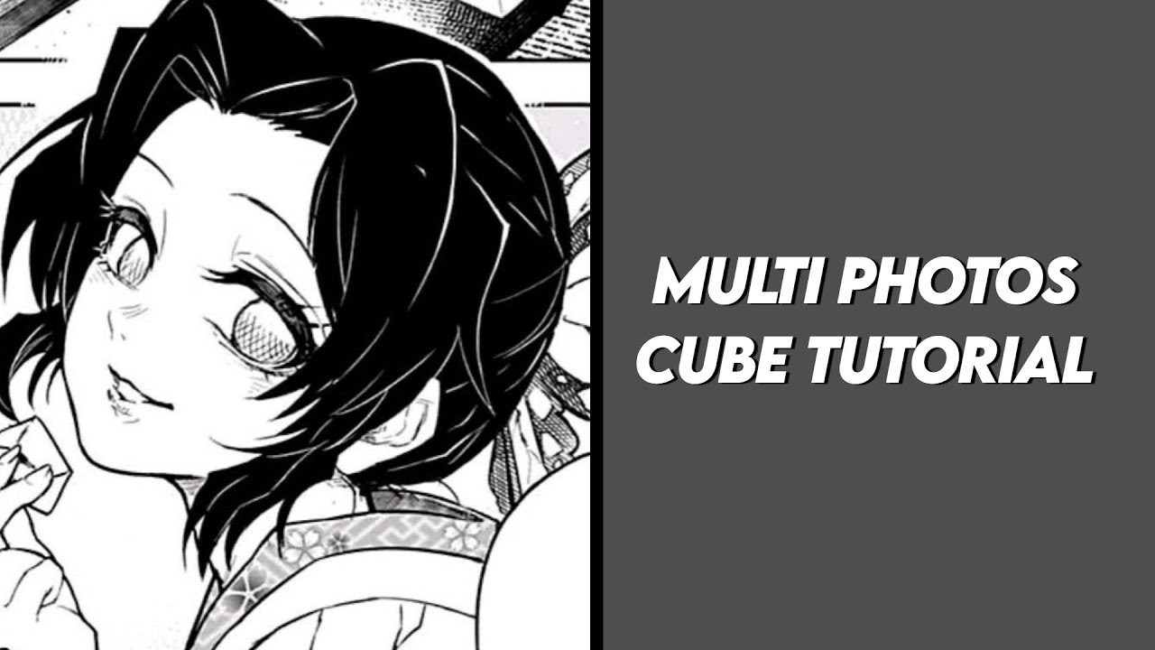 Multiple pictures 3D cube (videostar!) - YouTube