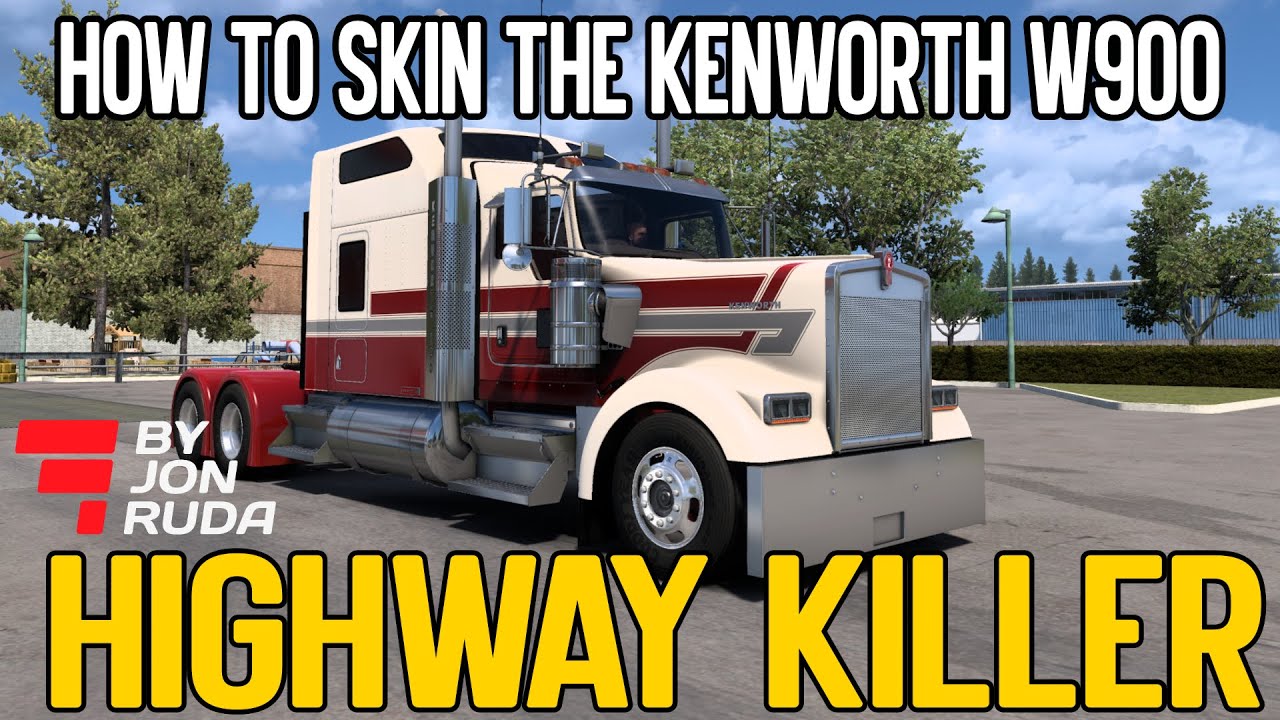 Skinning the Jon Ruda W900 Highway Killer - YouTube