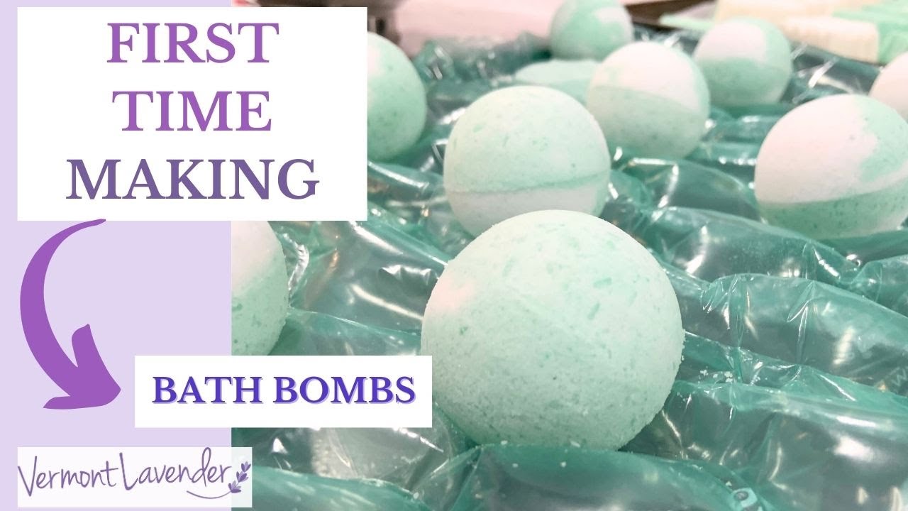 Making Bath Bombs | Similar Process to Shower Steamers - YouTube