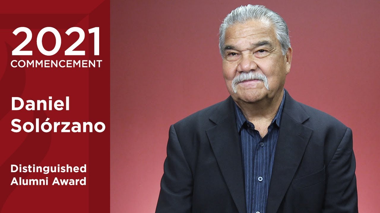 Distinguished Alumni Awards 2021 - Daniel Solórzano - YouTube
