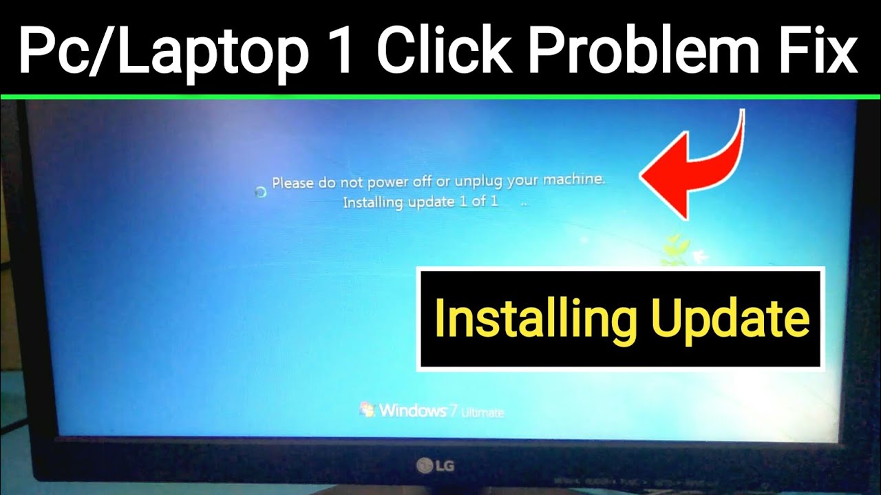 How To Fix Please Do Not Power Off Or Unplug Your Machine Installing ...