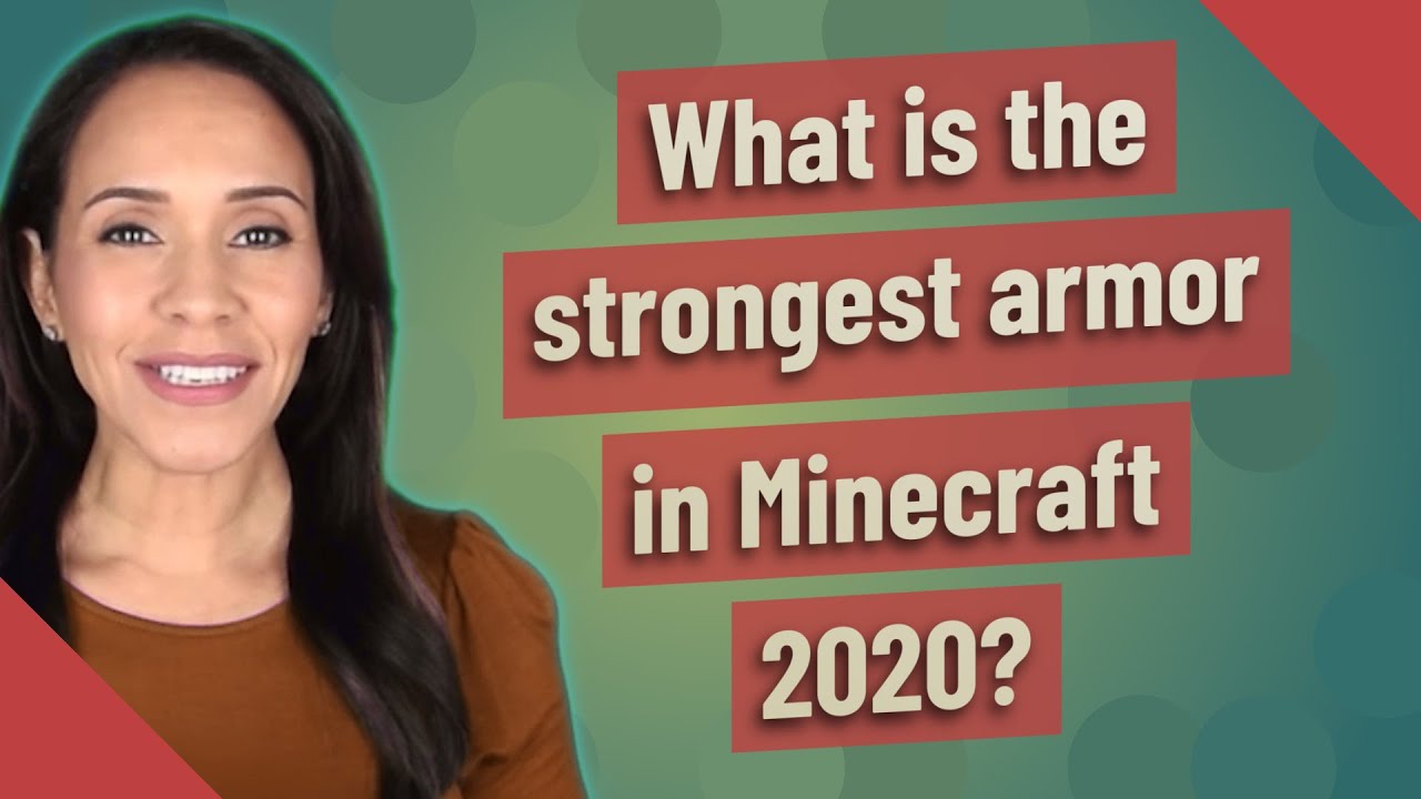 What is the strongest armor in Minecraft 2020? - YouTube