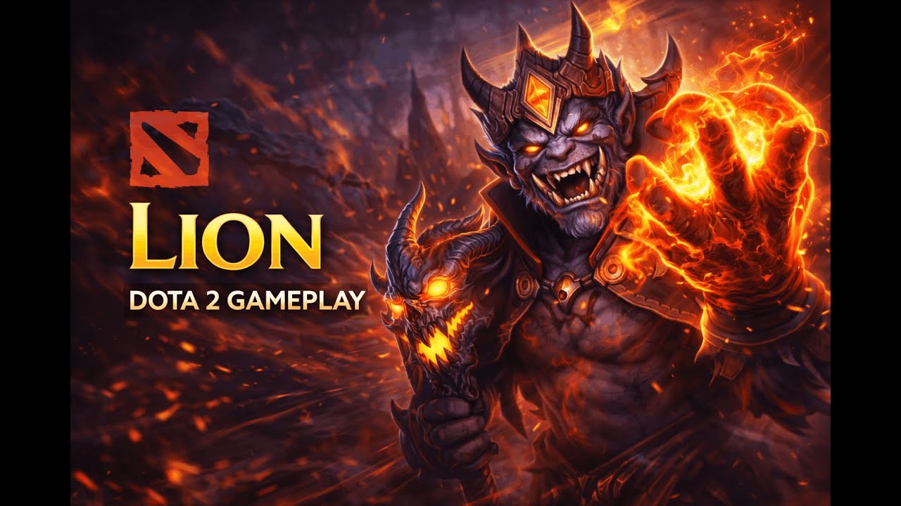 Ultra Buff Lion | Dota 2 Gameplay - YouTube