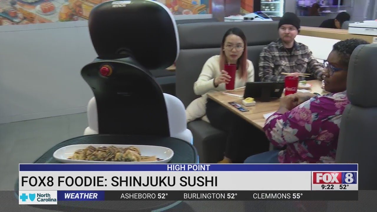 See what's serving at Shinjuku Sushi in High Point - YouTube