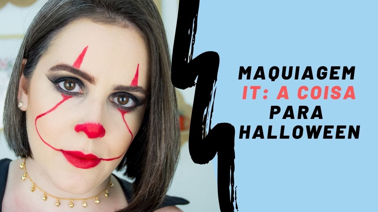 Maquiagem inspirada em It A Coisa | It inspired makeup tutorial - YouTube