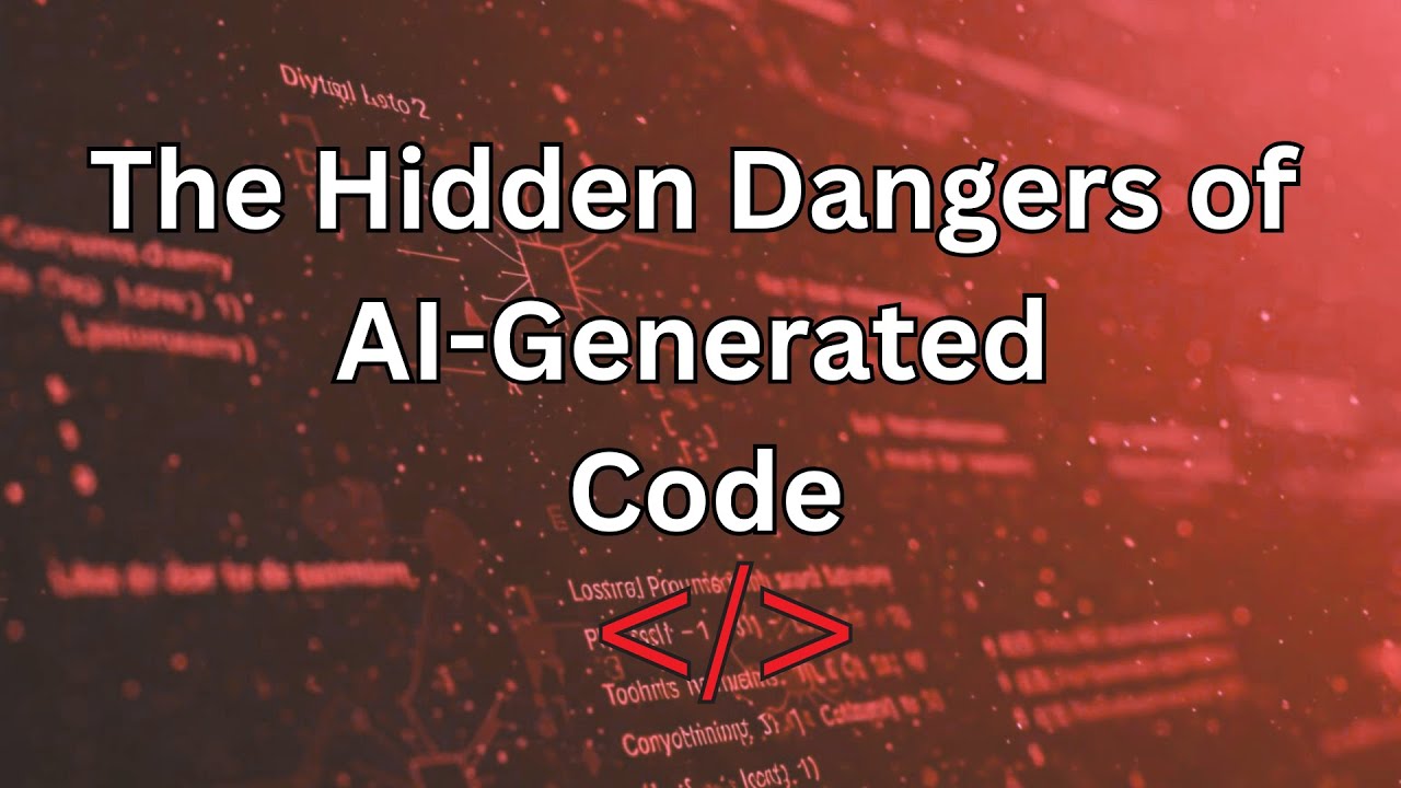 The Hidden Dangers of AI-Generated Code - YouTube