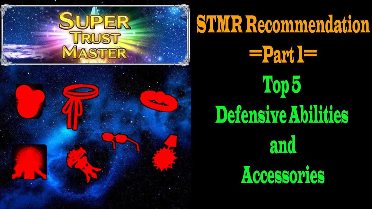 FFBE STMR Guide Part 1: Best Defensive Abilities and Accessories (#811 ...
