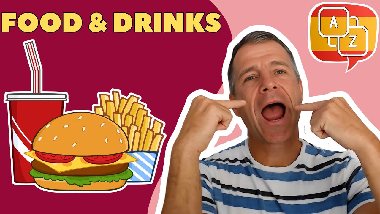 🍽️ Food and Drinks in Spanish | Essential Spanish Vocabulary for ...
