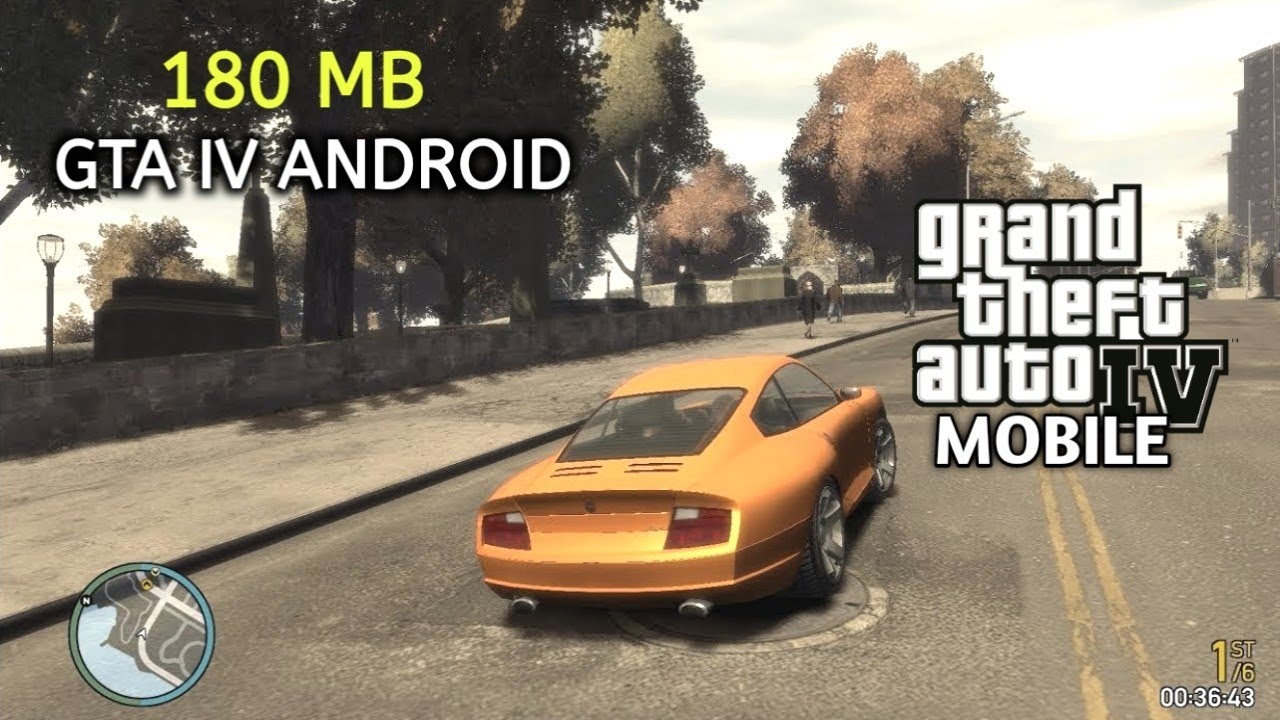 GTA IV ANDROID FANMADE GAMEPLAY - YouTube