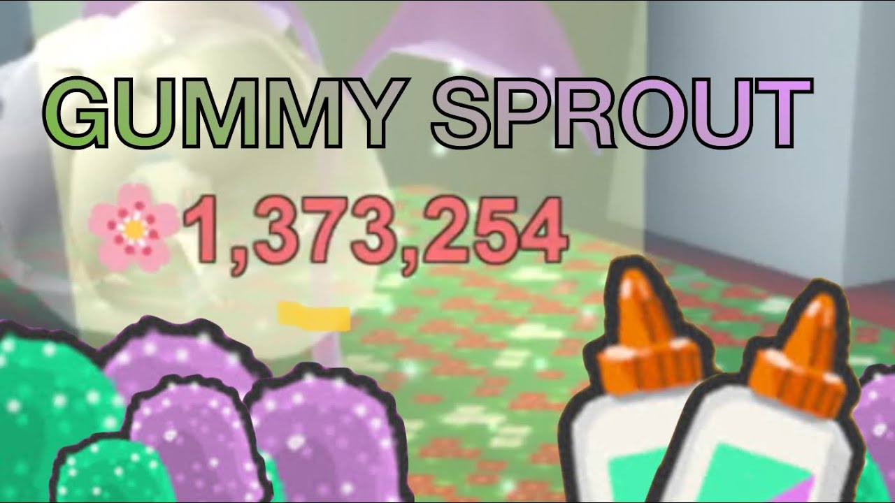 A GUMMY SPROUT (From a Gummy Aphid??) BEE SWARM SIMULATOR - YouTube