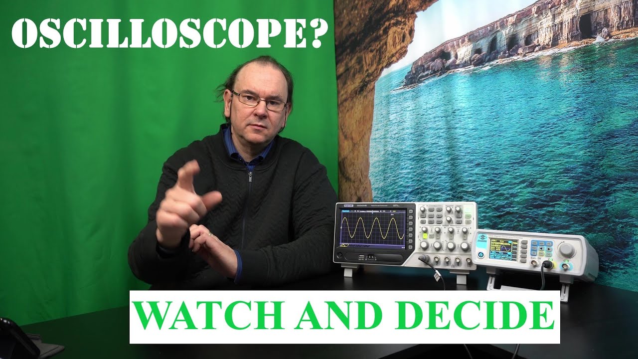 The digital oscilloscope Hantek DSO4204B basic functions and do You need one - YouTube