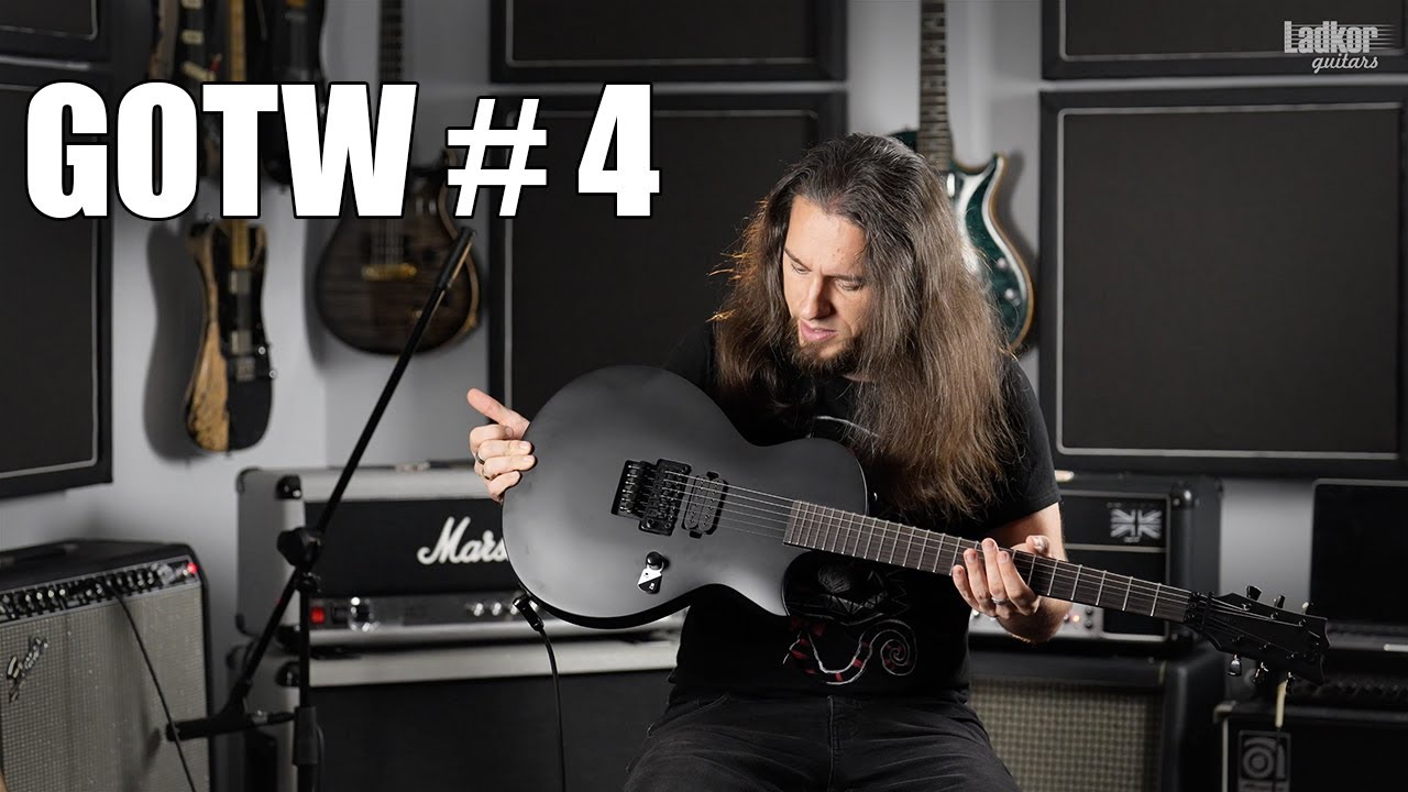 GOTW 4 - ESP LTD EC-FR Black Metal Black Satin Eclipse - YouTube