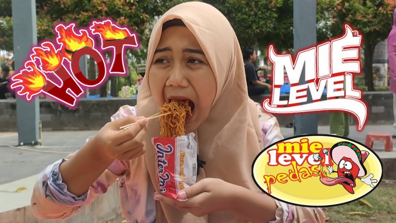 MIE LEVEL PEDAS SAMBAL IBLIS LEVEL 3 NIKMAT ABIS - YouTube
