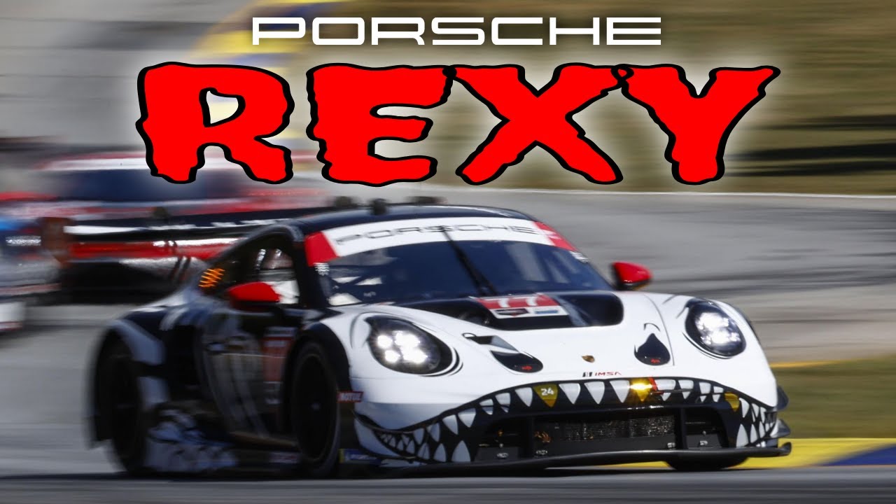 Porsche 911 GT3 R Skeleton Rexy’s Halloween Shock at Petit Le Mans ...