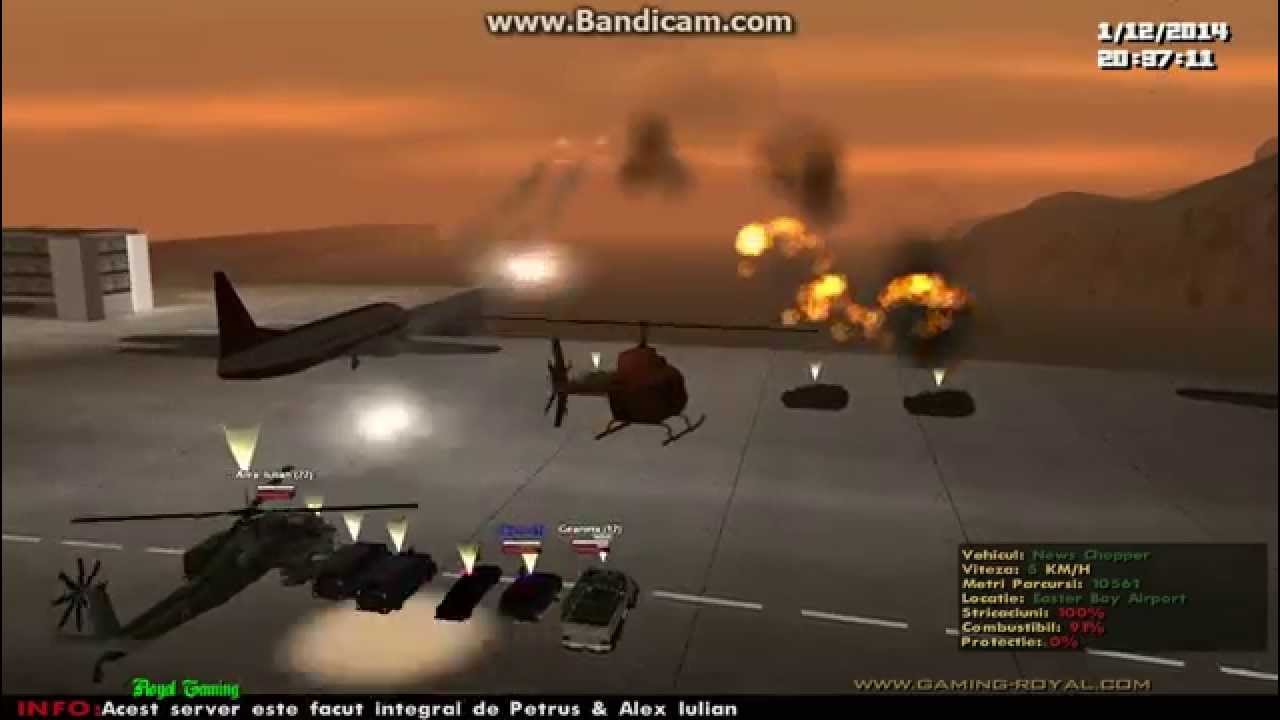 Parada 1 Decembrie (samp.gaming-royal.com) - YouTube