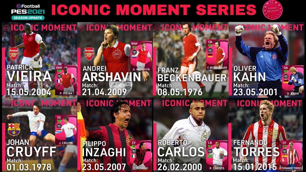 ICONIC MOMENT TRAILERS COMPILATION PES 2021 - YouTube
