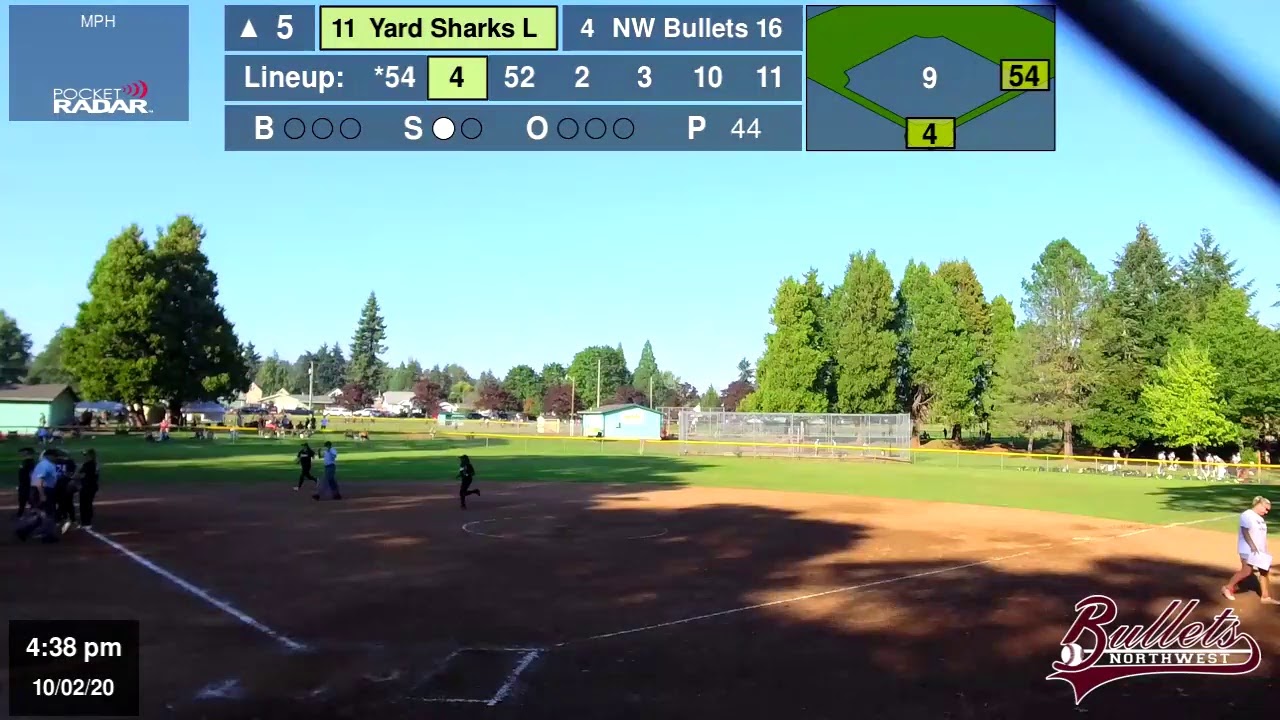 Yard Sharks Lopez vs NW Bullets 16U Gold Muir (2020.10.02) - YouTube