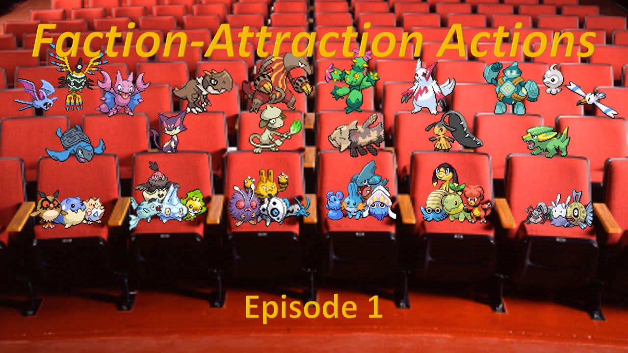 Total Pokemon Action Episode 1 "Faction-Attraction Actions" - YouTube