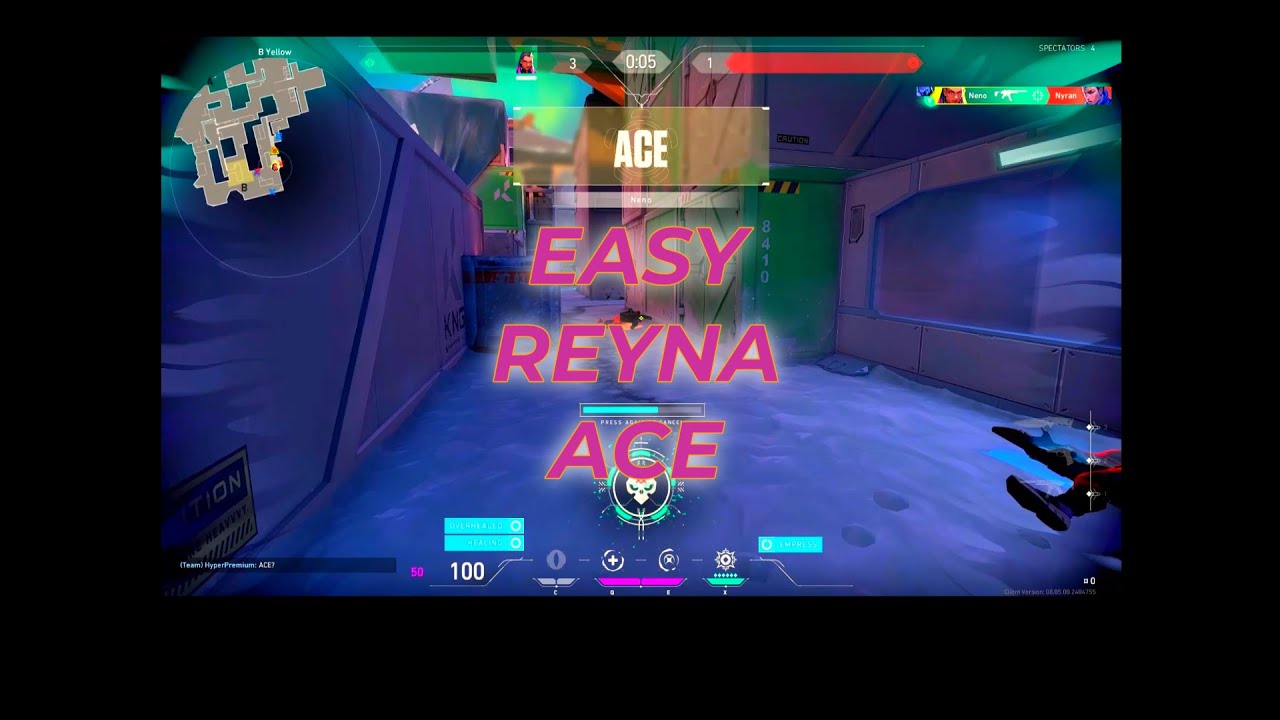 Reyna ACE-Valorant - YouTube