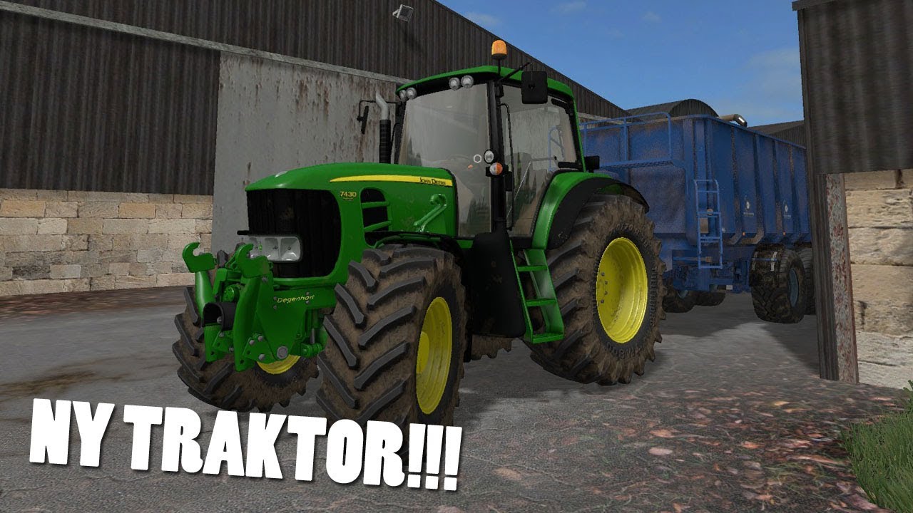 Farming Simulator 2017 | NY TRAKTOR! | Random farming - YouTube