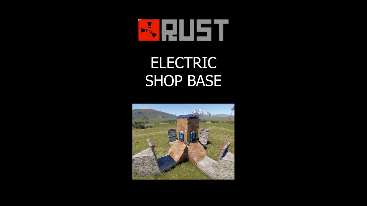 TINY DRONE SHOP BASE / BUILD TUTORIAL / RUST GAME - YouTube