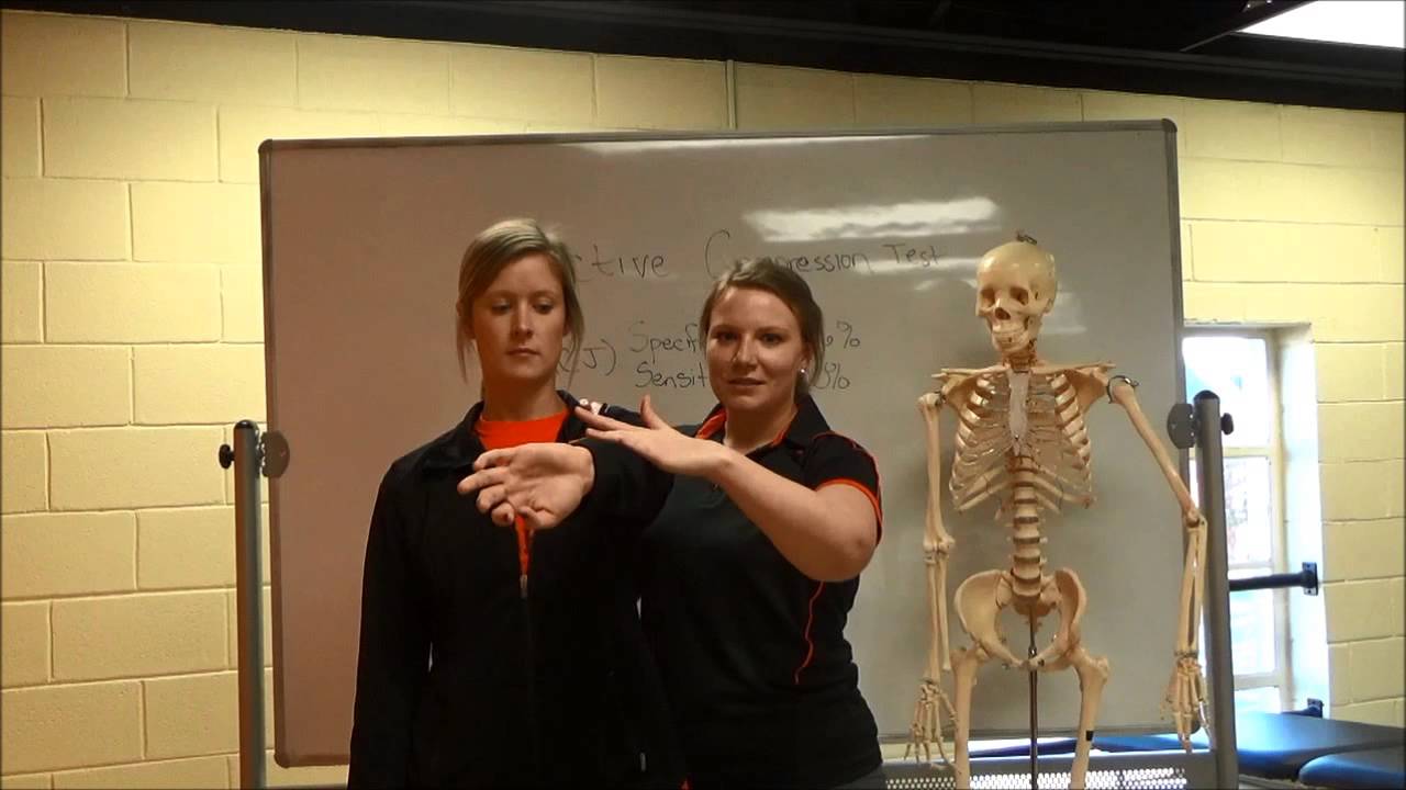 O'Brien's Active Compression Test - YouTube