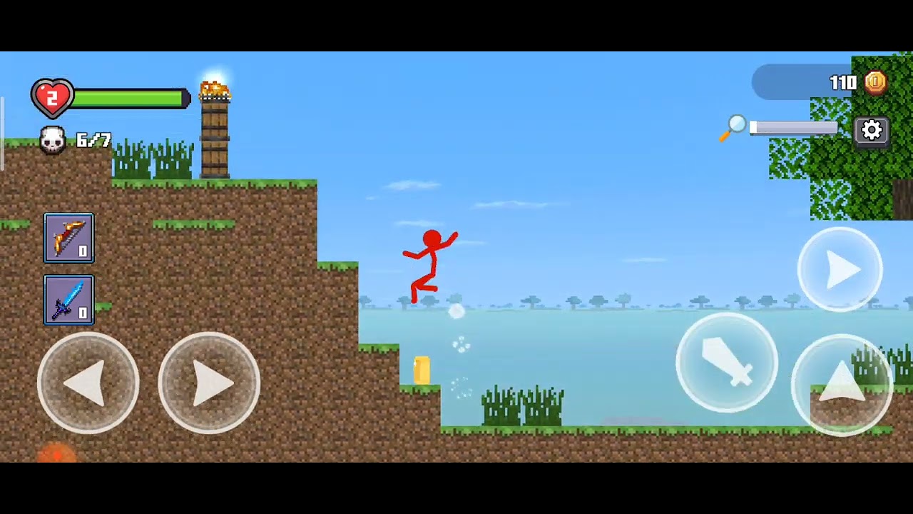 Stick Man vs. Minecraft - YouTube