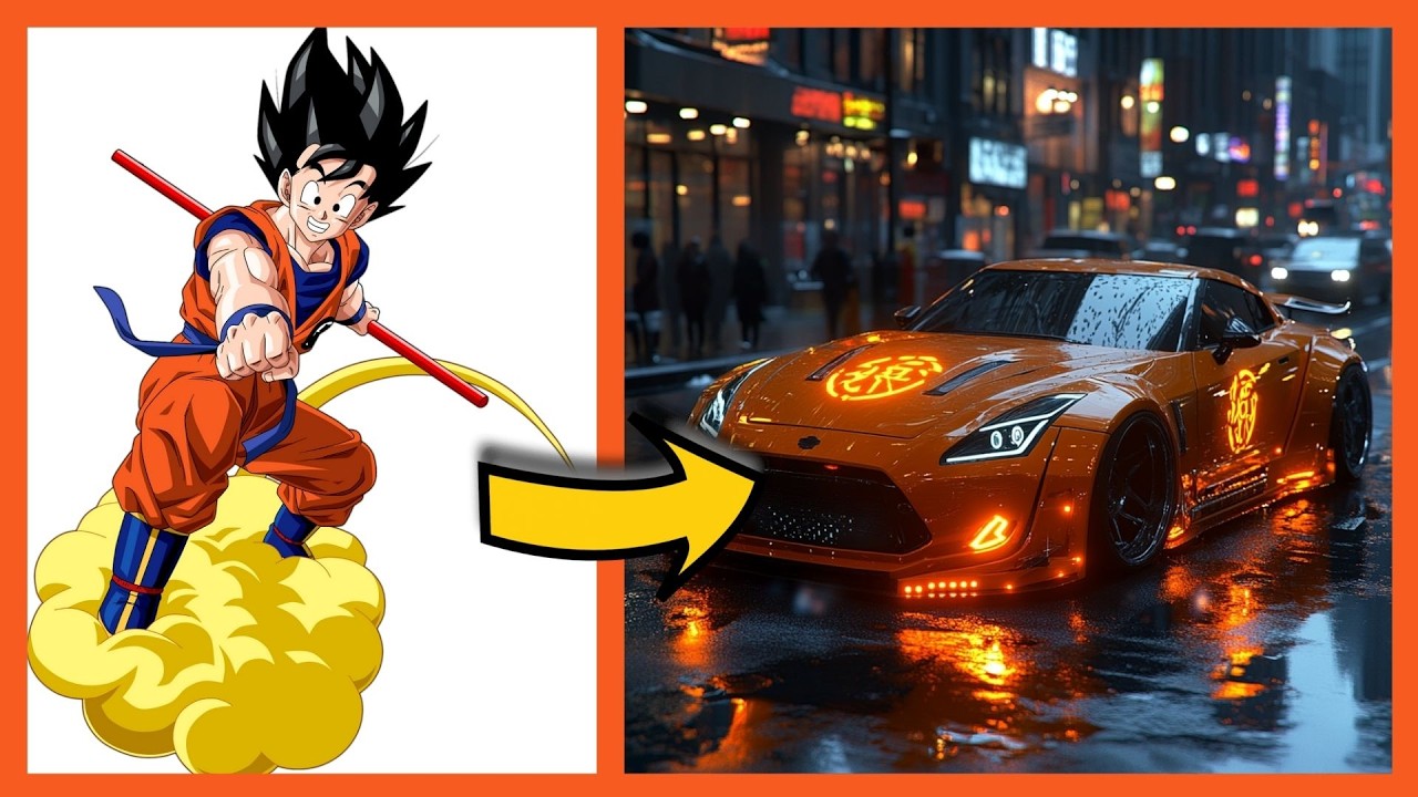 DRAGON BALL as LUXURY CARS: Which Z Warrior Drives the BEAST 🏎️ ...