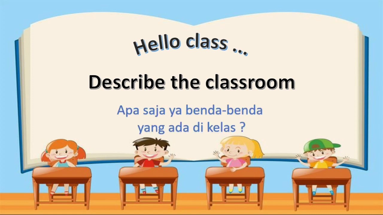English for Grade 1: Describe the classroom - YouTube