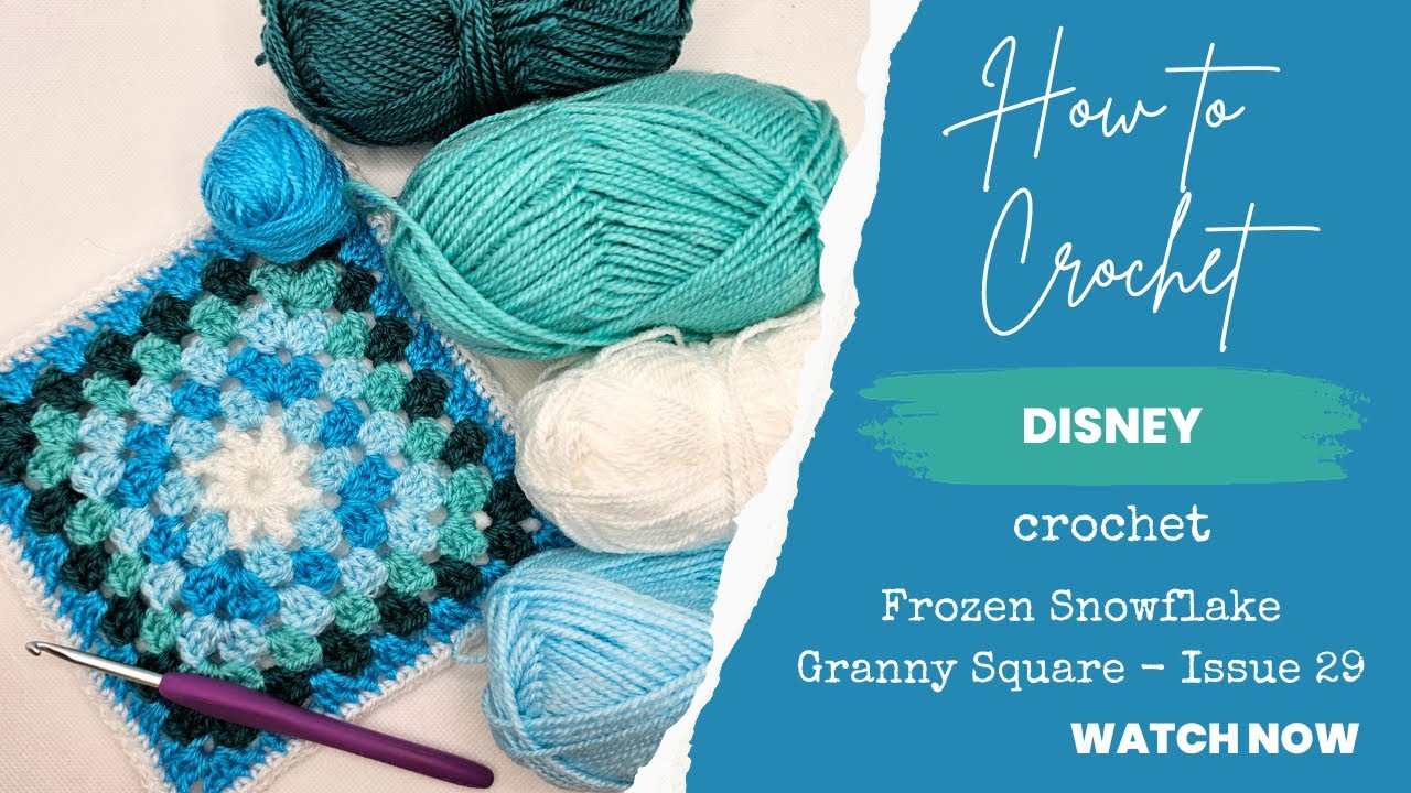 How to crochet - Hachette Disney Crochet Tutorial Issue 29 - Frozen ...