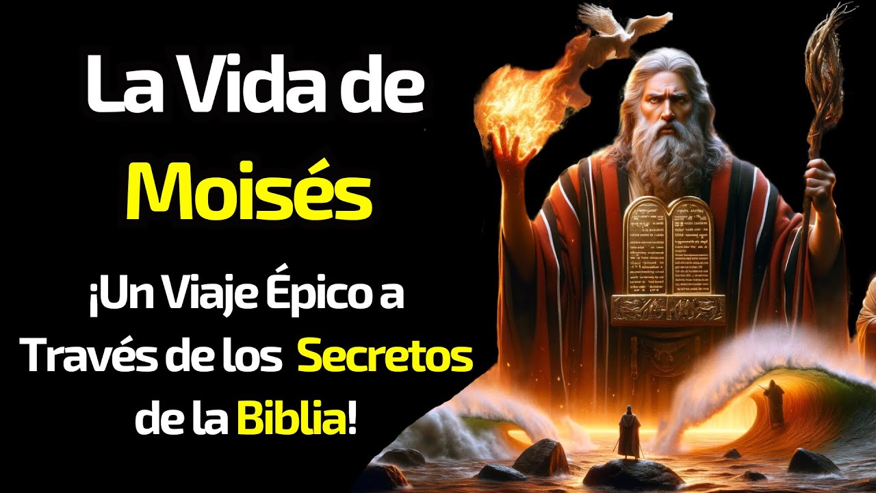 Historia de MOISÉS en la BIBLIA⛪[RESUMEN Completo]Zarza Ardiente, Las ...