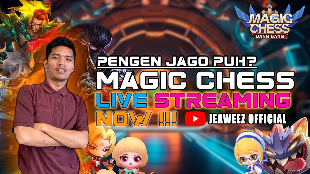🔴HARI-HARI MAGIC CHESS - MAGIC CHESS MOBILE LEGEND INDONESIA - YouTube