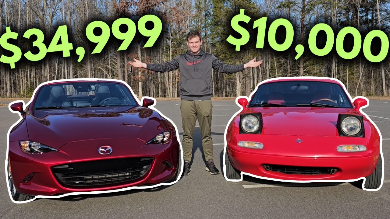 Cheapest vs. Most Expensive Miata - YouTube