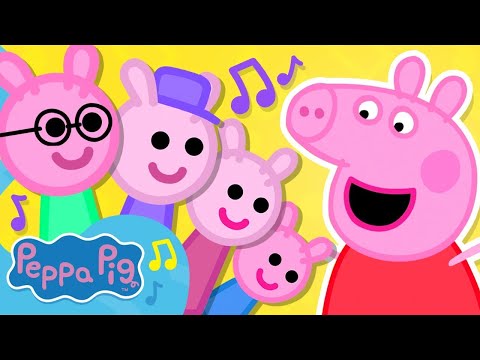 Die Finger Familie - Papa Finger, Papa Finger, wo bist du? 🖐 Peppa Wutz Kinderreime und Kinderlieder