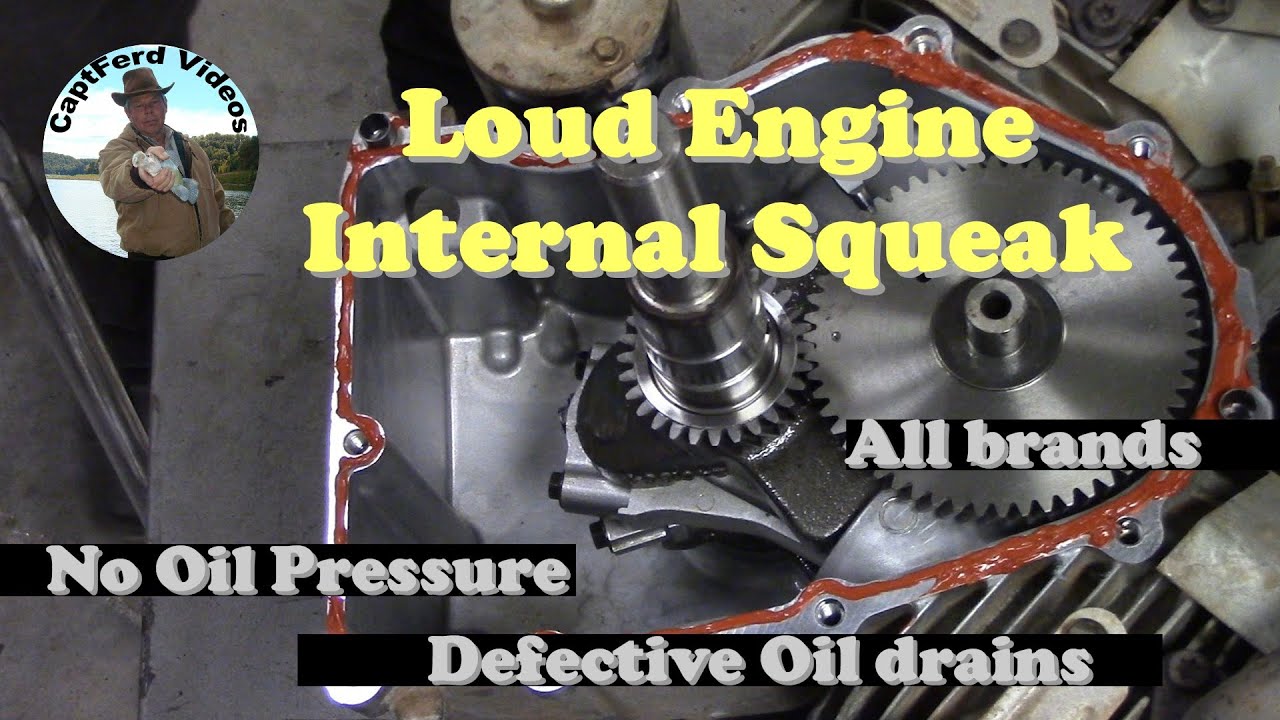 Mower Engine Squeak all Brands - YouTube