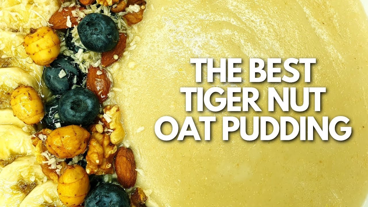 THE BEST TIGER NUT PUDDING WITH BENEFITS FROM HOMEGROWN TIGER NUTS - YouTube