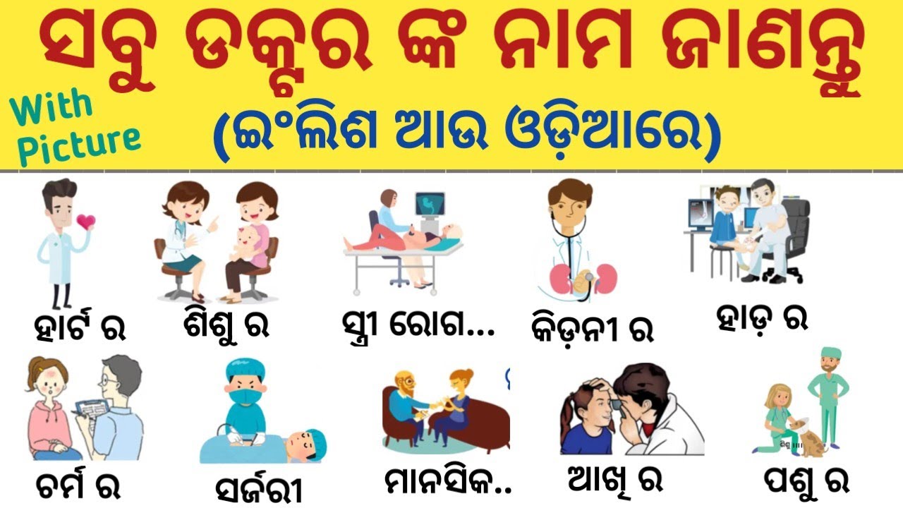 All Doctors Name In English With Picture/All Doctors English Name/Odia ...
