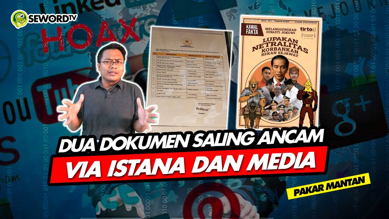 Alifurrahman: DUA DOKUMEN SALING ANCAM VIA ISTANA DAN MEDIA - YouTube