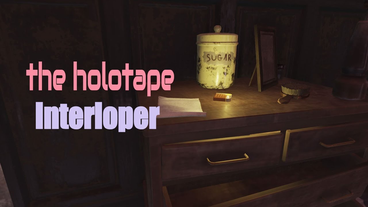 폴아웃76- 홀로테이프 :침입자(Interloper) - YouTube