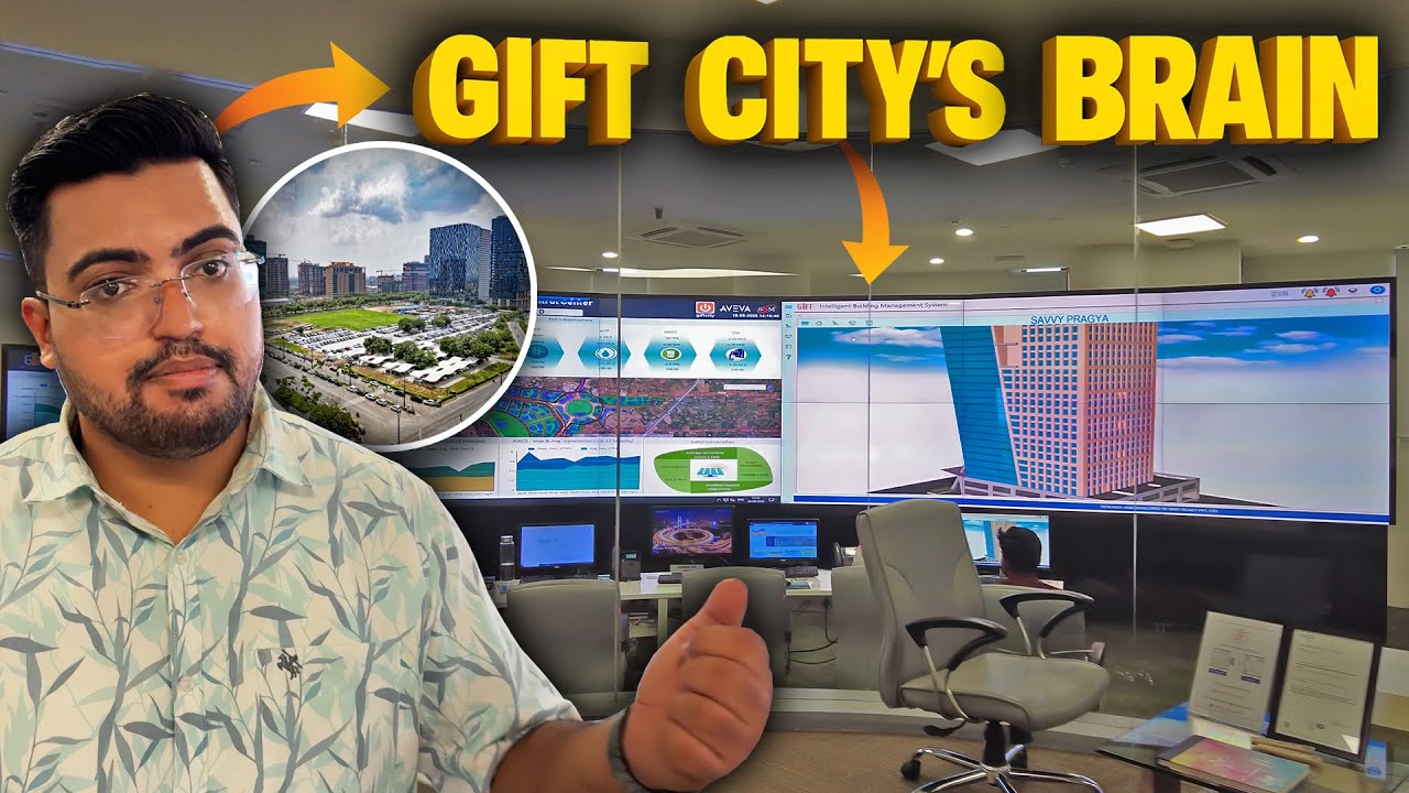 I Entered GIFT City’s Secret Control Room… and It Blew My Mind! - YouTube