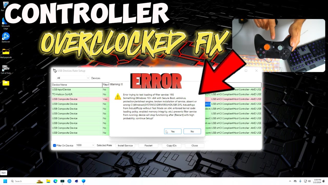 This is How You FIX! The Controller OVERCLOCKED Error Problem ( E 193 ...