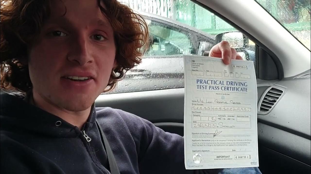 Leo,practical driving test pass 1st. - YouTube